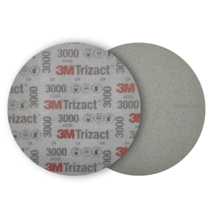 3M Yellow Polishing Pad 50488 150mm 2PK - SprayWare