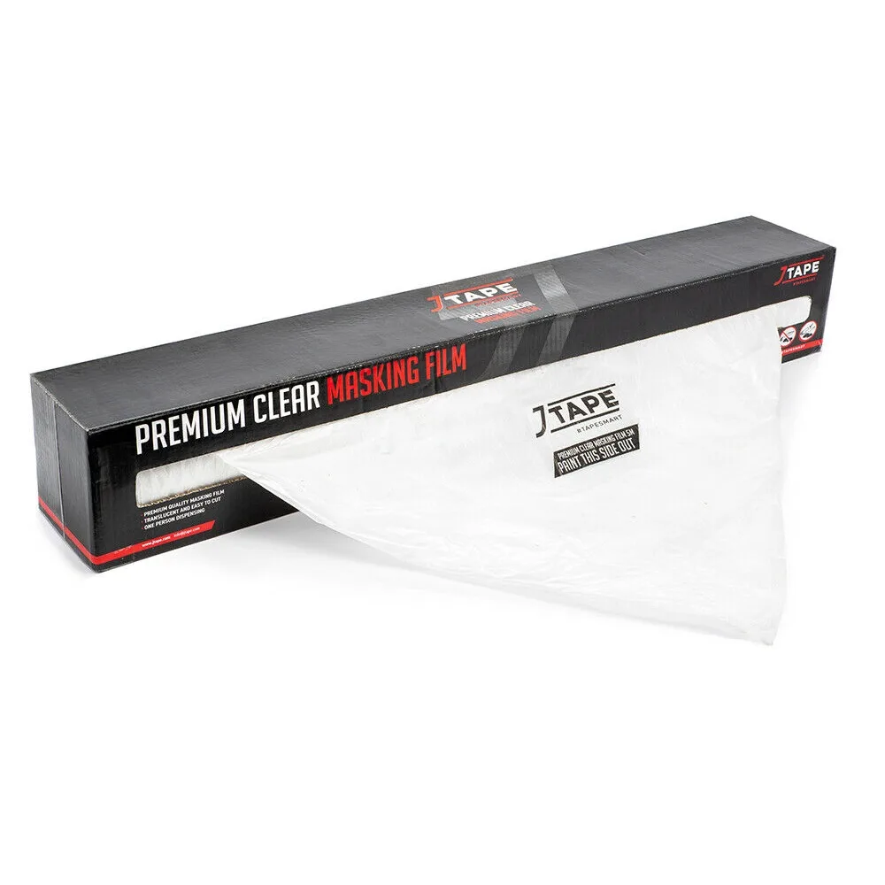 J Tape Masking Film Premium Clear Roll 5m x 120m - SprayWare