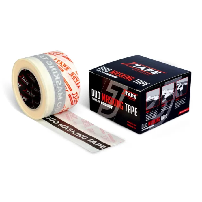 J Tape DUO Masking Tape Double Sided Adhesive 75mm x 20m - SprayWare