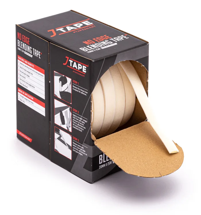J Tape No Edge Blending Tape Plus 20mm x 25m - SprayWare